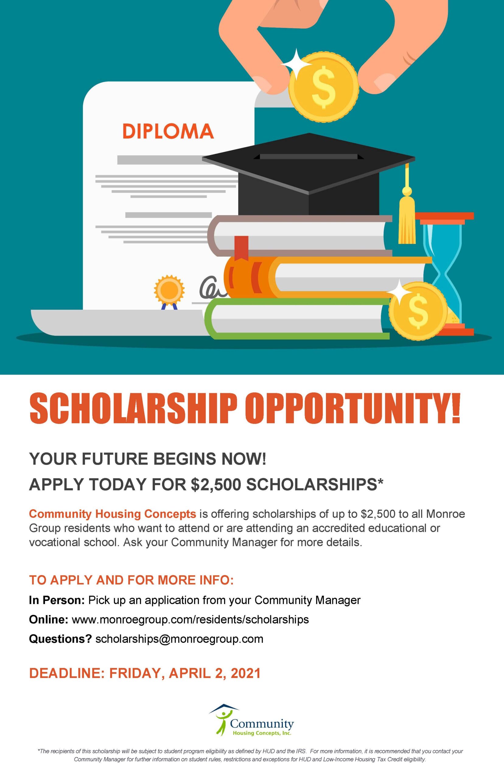 CHC Scholarships | Monroe Group
